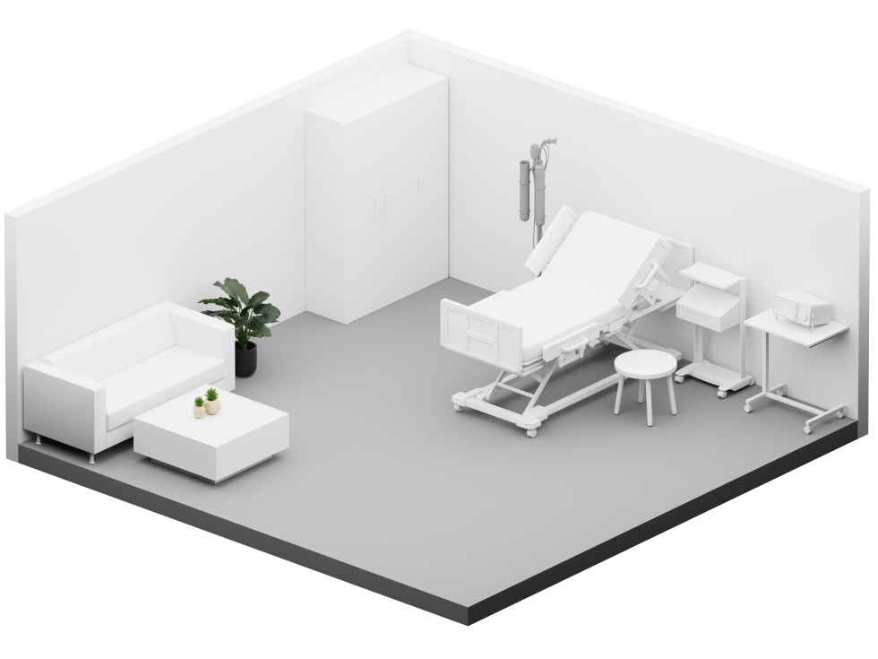 Hospital Patient Room Furniture Manufacturers | Encore Prime